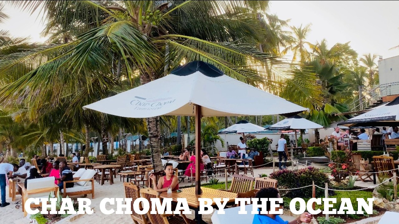 A PERFECT EVENING AT CHAR CHOMA BEACH FRONT RESTAURANT - YouTube