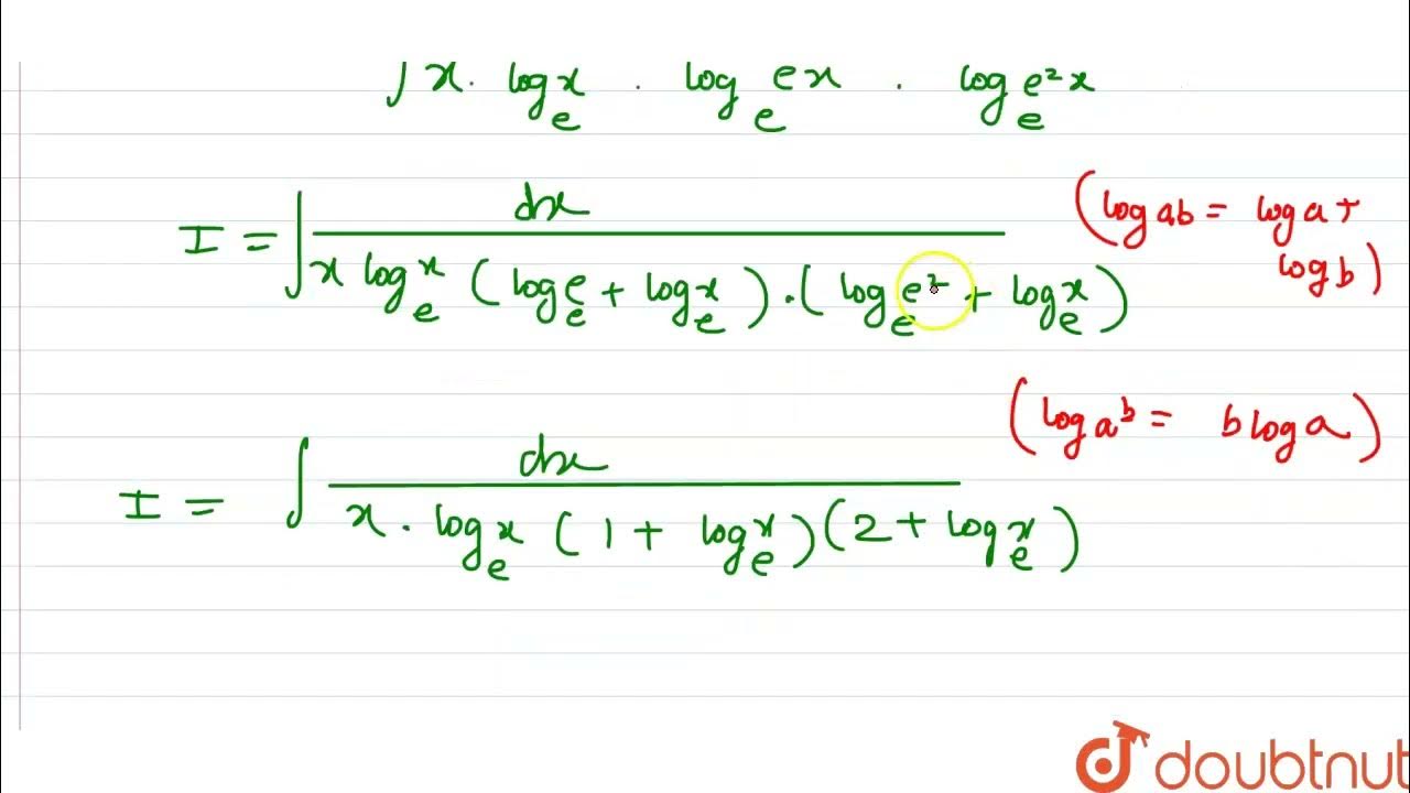 If int(log_(x)e.log_(ex)e.log_(e^(2)x)e)/(x)dx=A log_(e)(log_(e)x)+Blog_(e)(1+log_(e)x)+Clog_(e ...