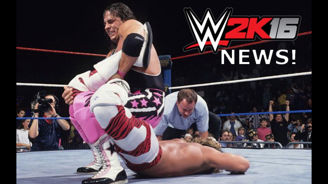 WWE 2K16 | BRET HART'S SHARPSHOOTER + FIRST DIVAS GAMEPLAY! | WWE 2K16 ...