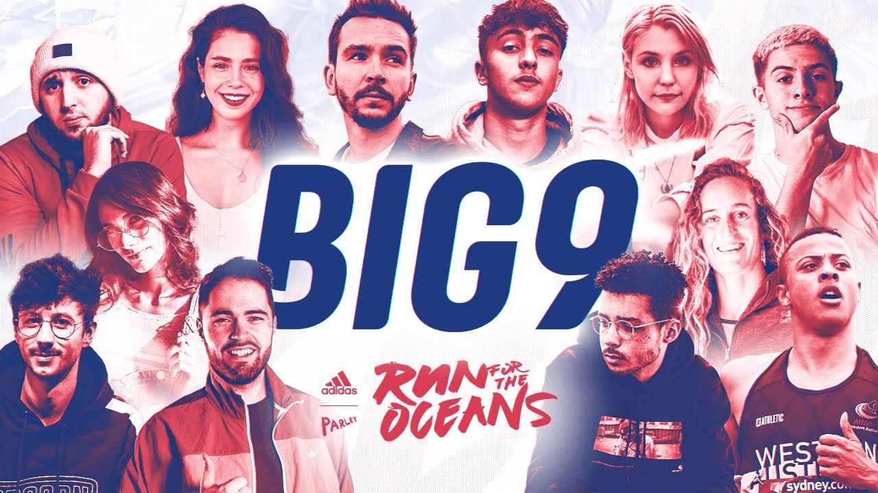 DES STREAMERS S'ATTAQUENT AU BIG 9 ! (9km de course) - YouTube