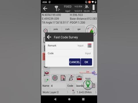 (06) In this video we briefly discuss the importance and use of (code Survey) in GPS alpha GEO ...