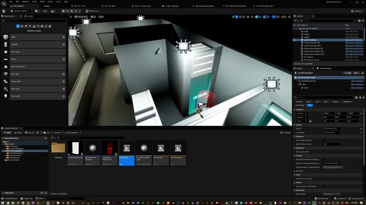 Level/Map Transitions in UE5 - Classic Resident Evil clone. HELP Please? - YouTube