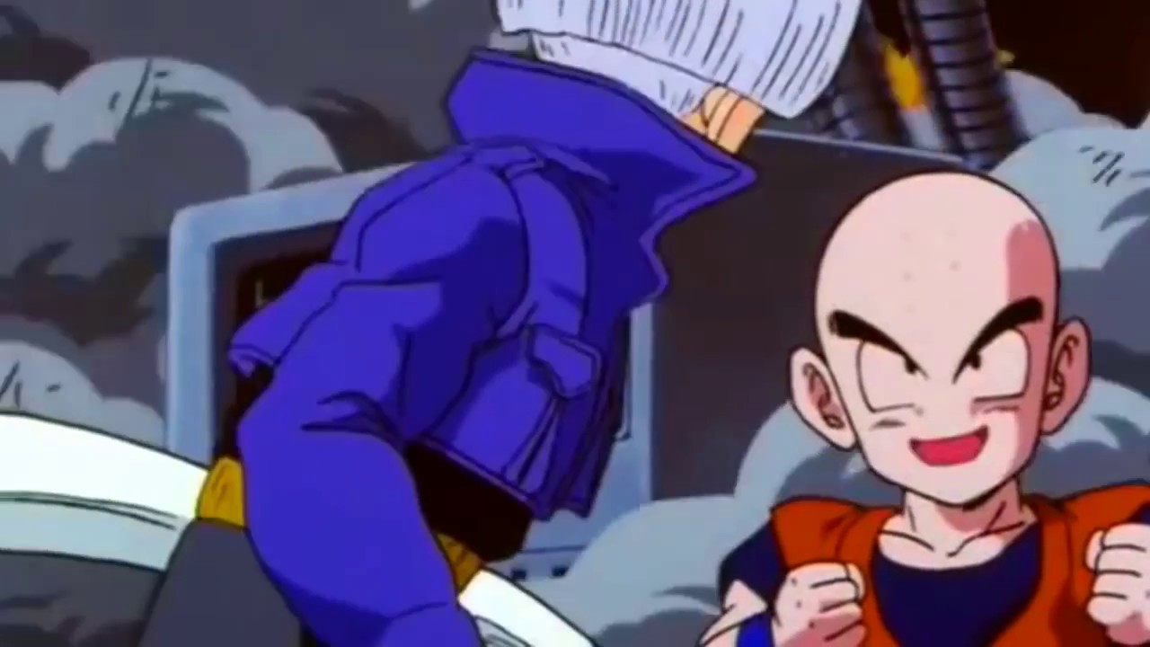 Krillin Blows Up Cell - TeamFourStar (TFS) - YouTube