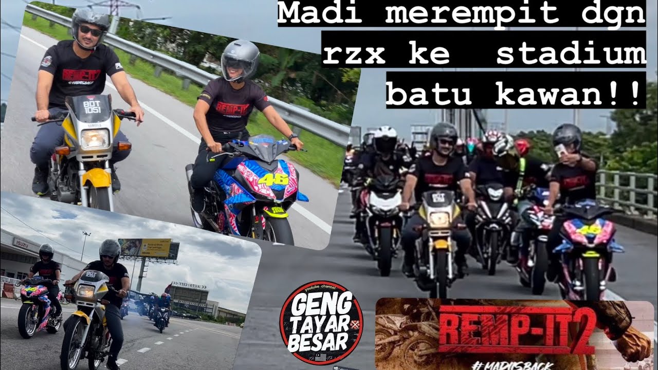 farid kamil merempit naik rxz ke cubprix batu kawan 2022 - YouTube