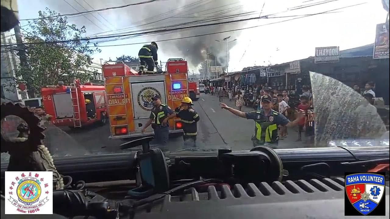 Sunog sa Port Area Manila Umabot sa Ikaapat na Alarma - YouTube