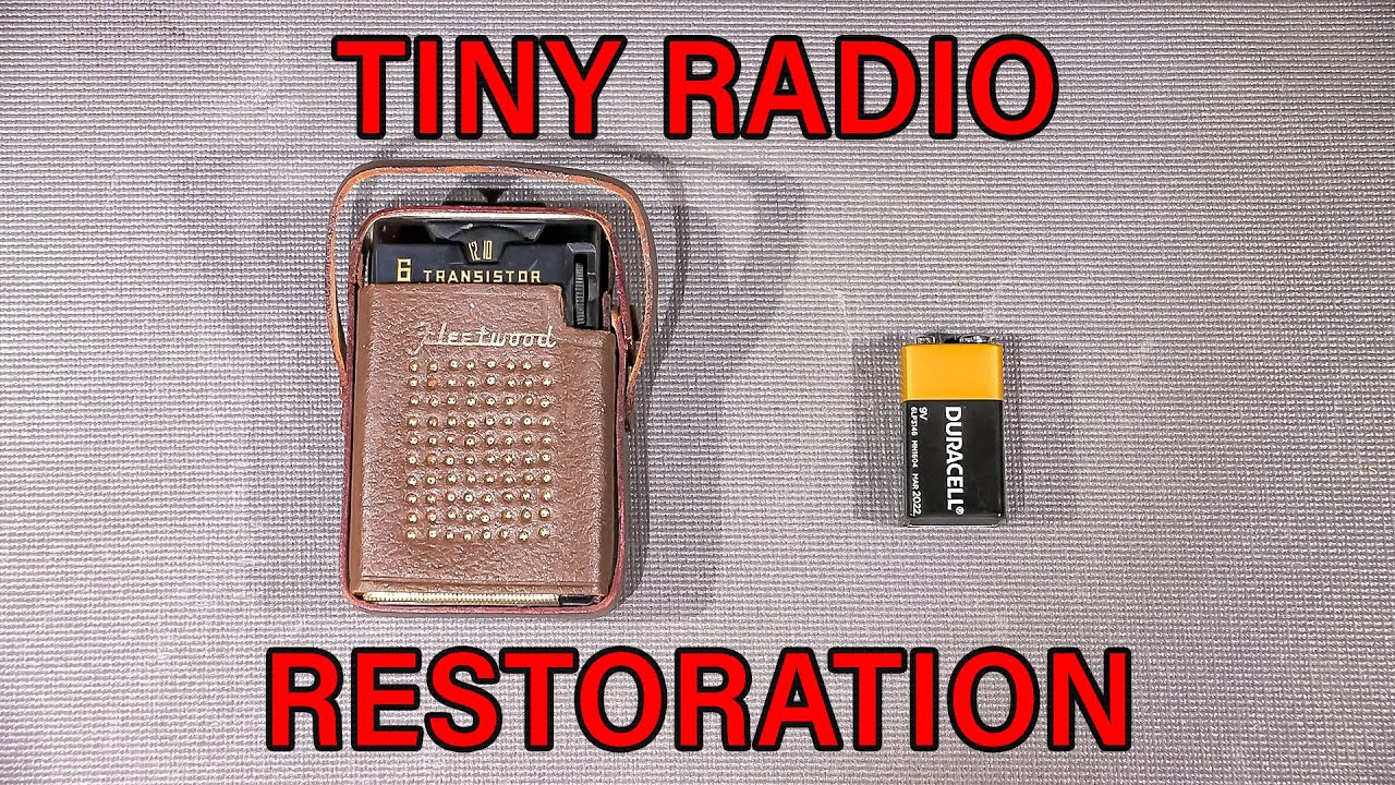 Tiny Radio Restoration With Detailed Procedure! - YouTube