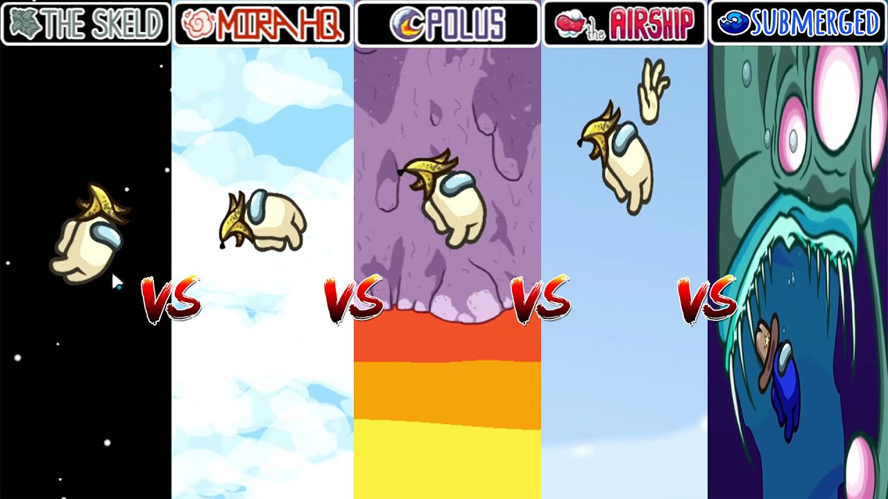 TODAS ANIMAÇÕES DE EJEÇÃO | ALL EJECTS | AMONG US - YouTube