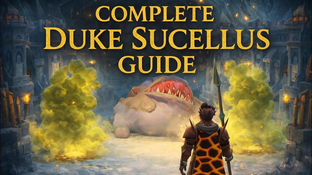 OSRS Complete Duke Sucellus Guide (Done on Mobile) - YouTube