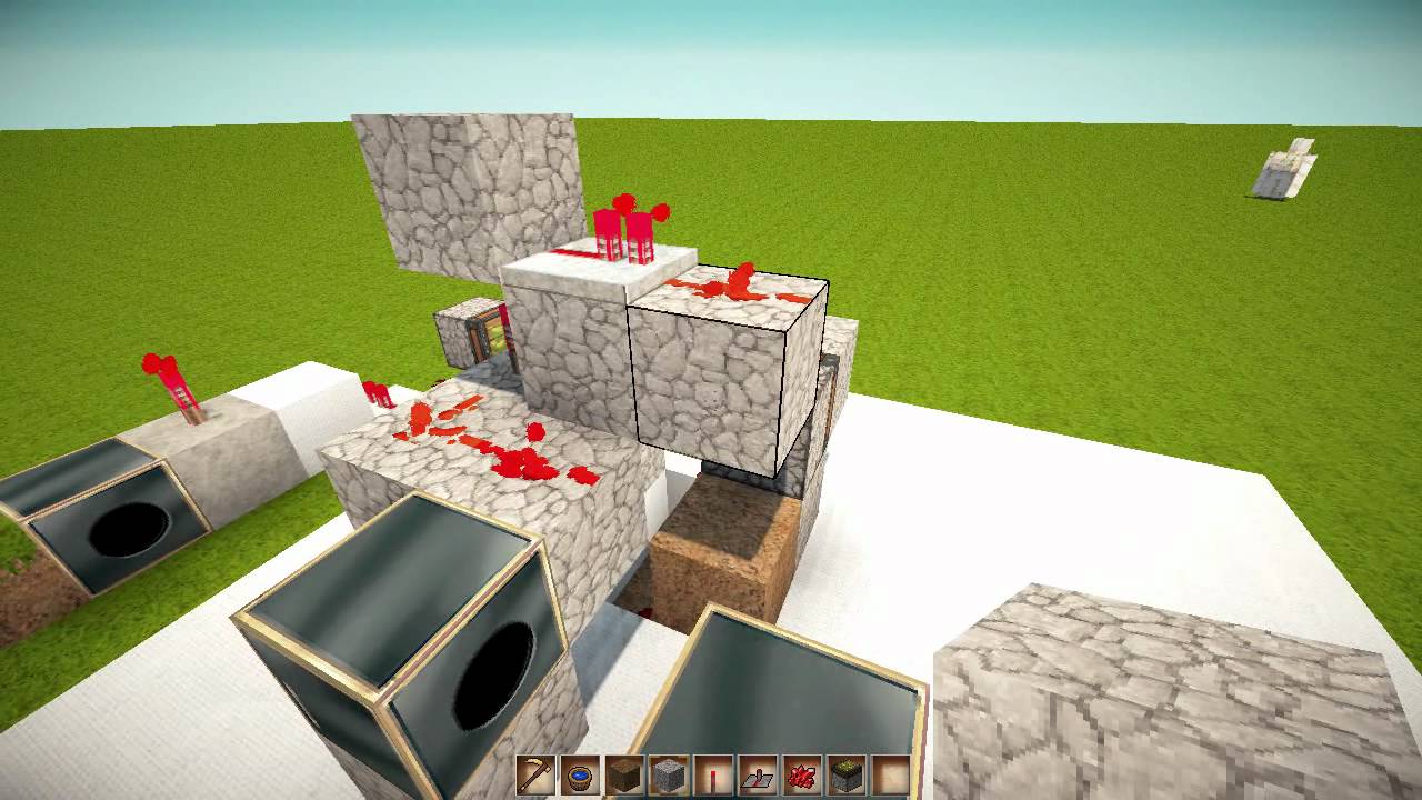 Minecraft: Automatische Weizenfarm / Full-Auto Wheat Farm [Redstone ...