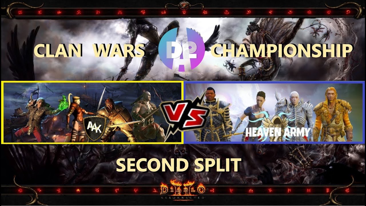 D2R PvP - D2 Arena Clan Wars - AAK vs HA - YouTube