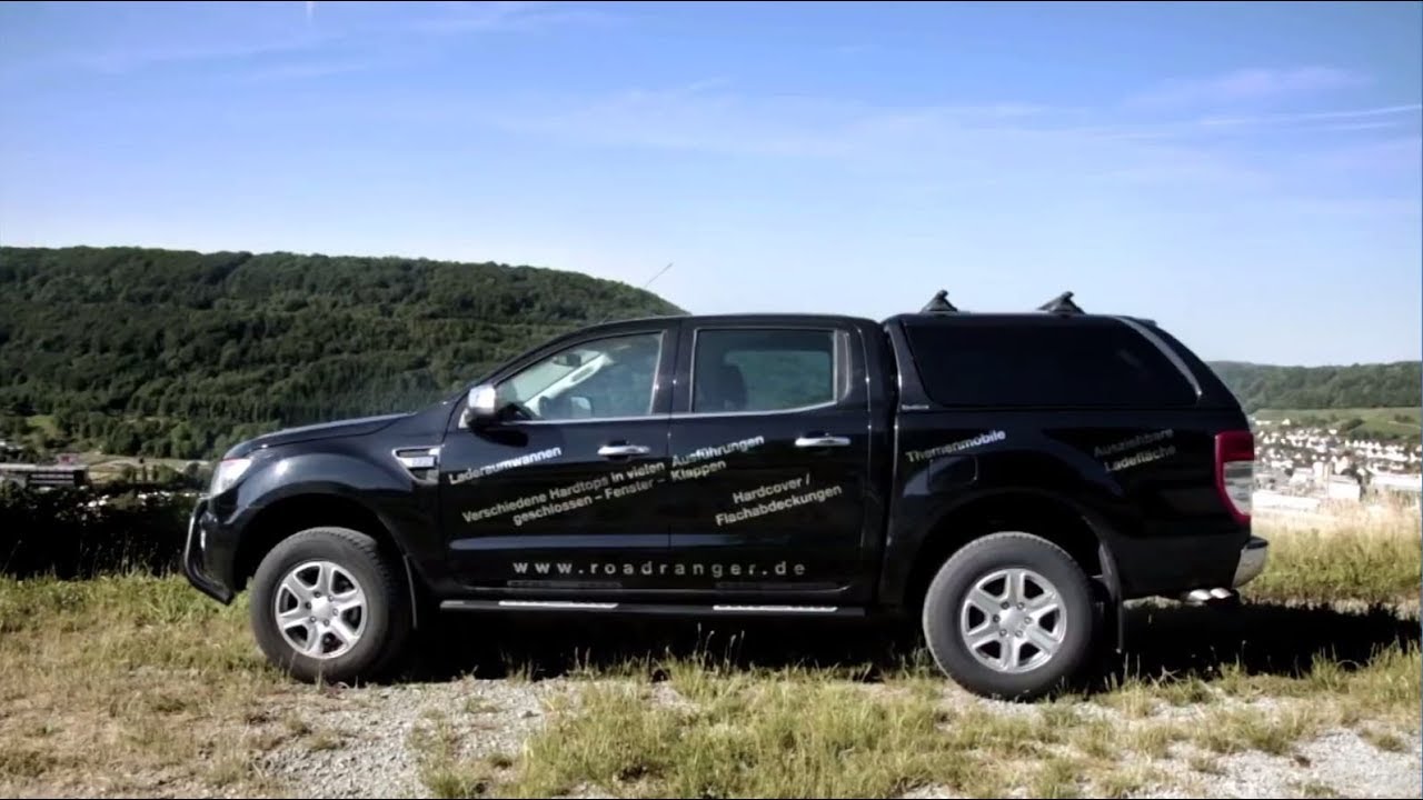 Road Ranger Hard top RH4 monté sur pick up Ford Ranger - YouTube