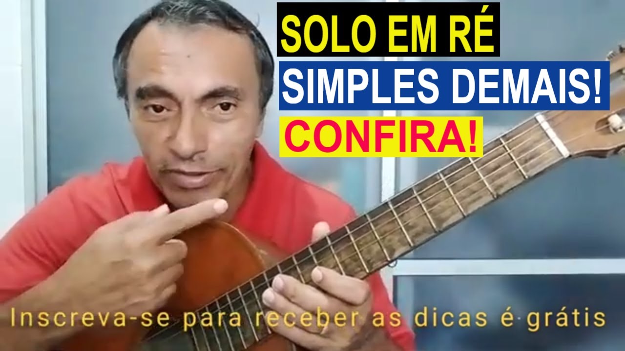 Escala De Ré Maior Violão - RETOEDU