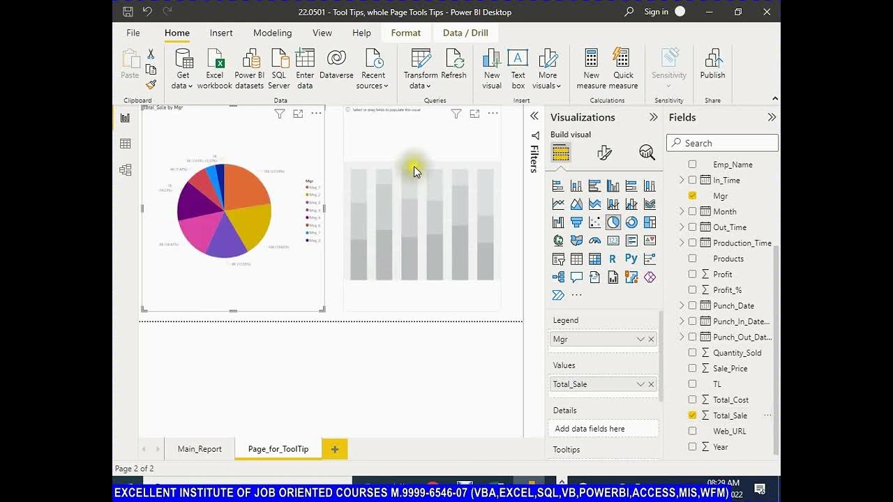 22_22.0501_PBI_17_Power Bi Tutorial | Whole Page Tooltips, Table & Matrix Conditional Formatting ...