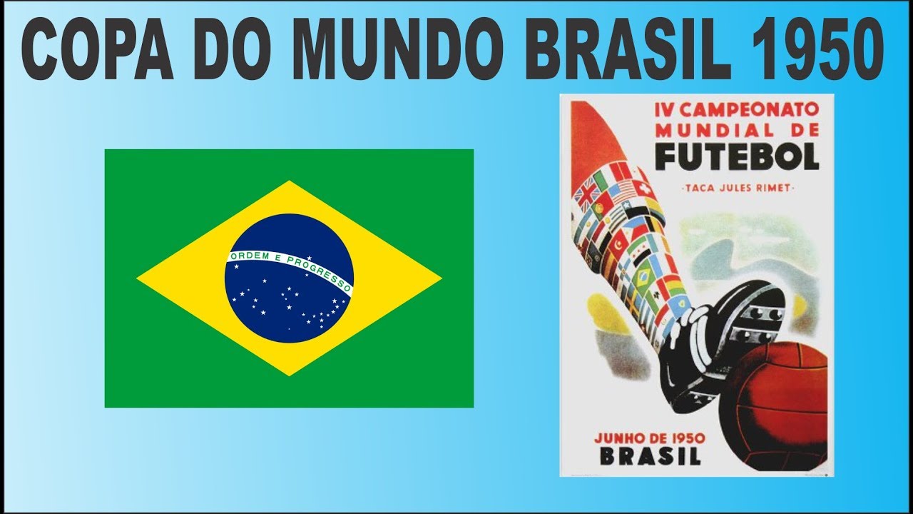 Copa do mundo remasterizada Brasil 1950 - YouTube