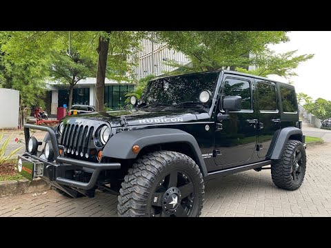 Jeep Wrangler Rubicon 2013 Full modif. mobil di jual - YouTube