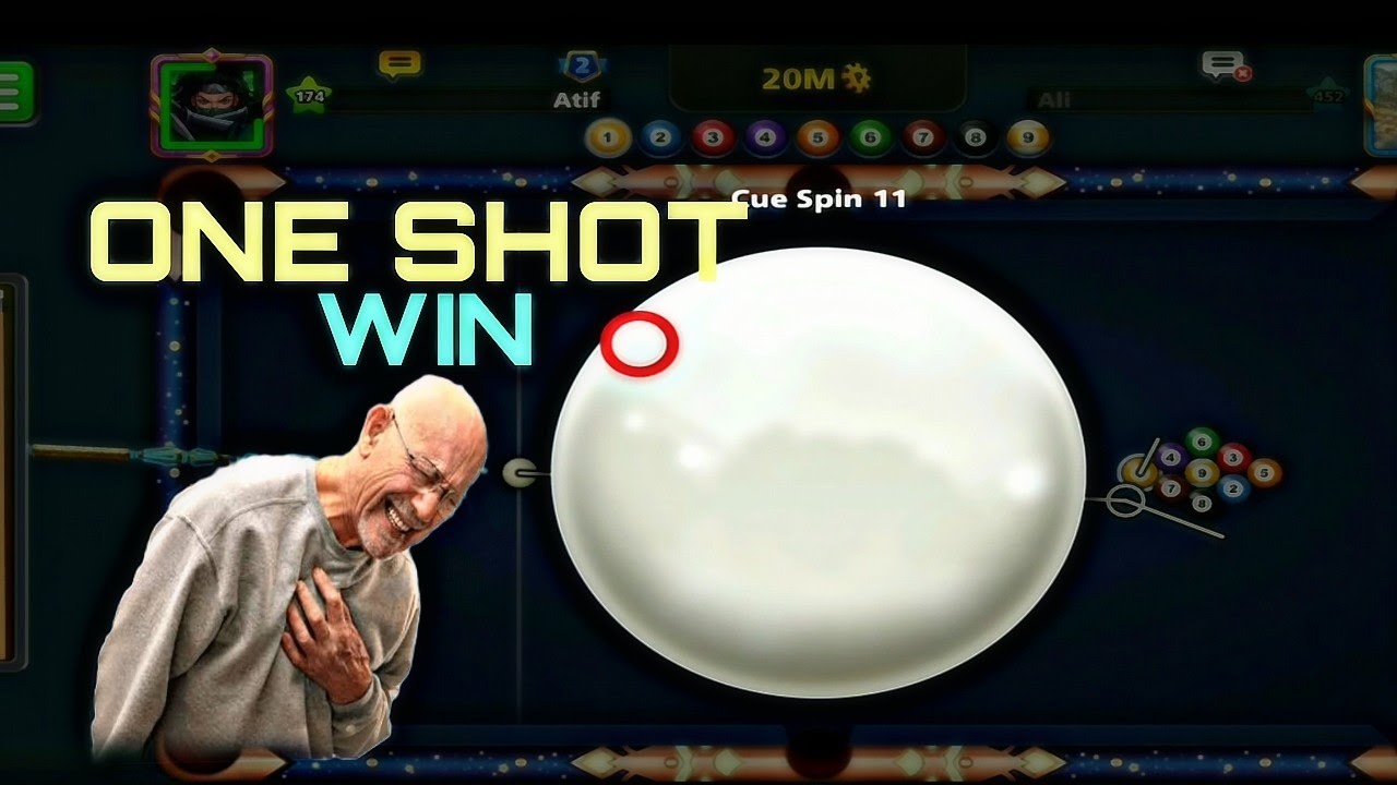 8BP New Gameplay __ How to win easily 9ball pool in one shot🔥 Trick ...