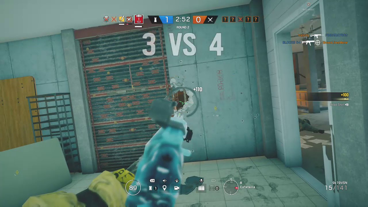 R6 Siege: Epic Double Headshot - YouTube