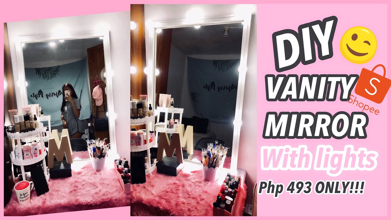 VANITY MIRROR LIGHTS (SHOPEE) - SALAMAT SHOPEE 😂 - YouTube
