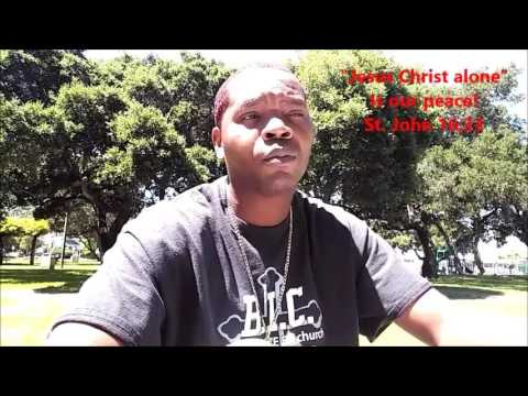 THE GOSPEL MOVEMENT YO! Pastor Rodney Hewitt "Jesus Christ alone is our ...