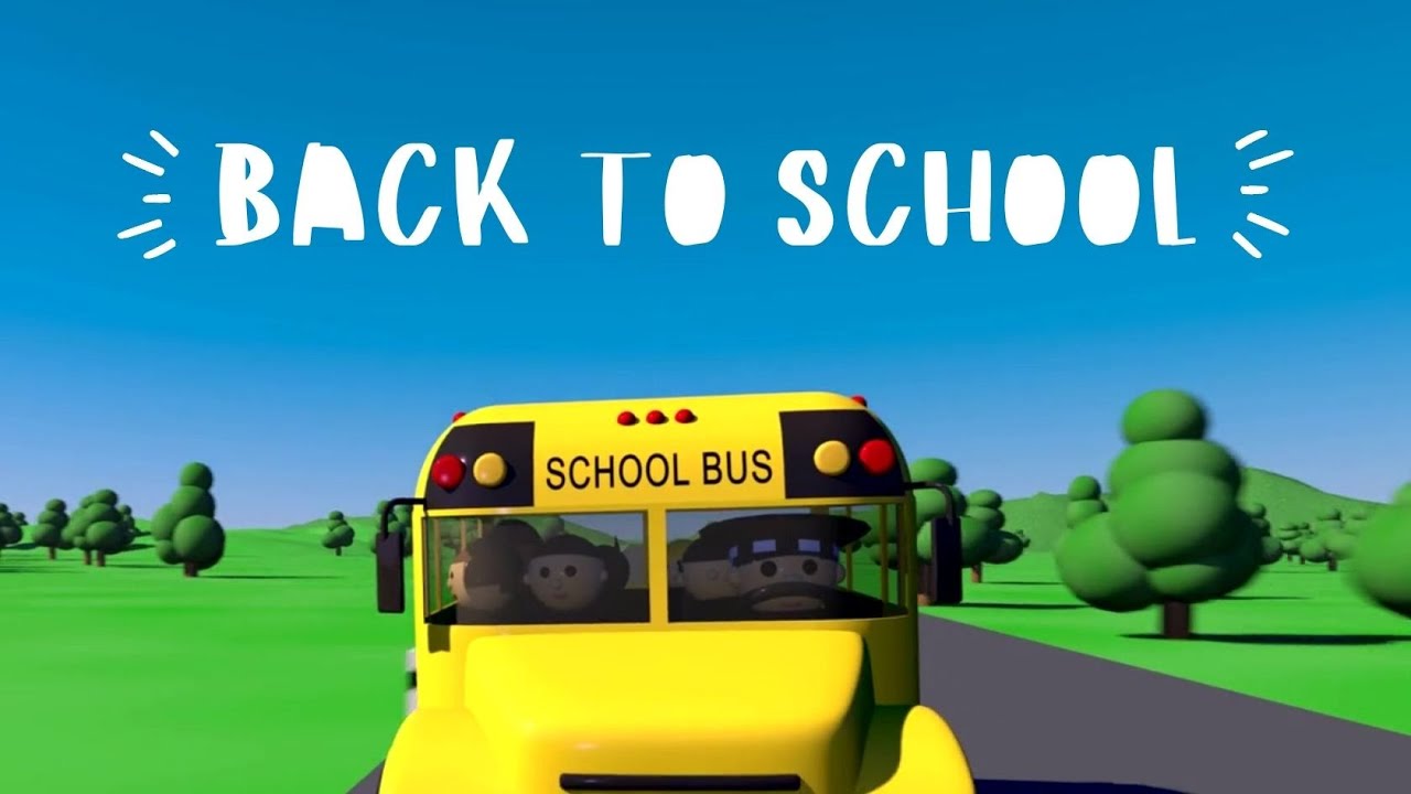 Back to School Song for Kids | Fun & Energetic Song | Sing/Along ...