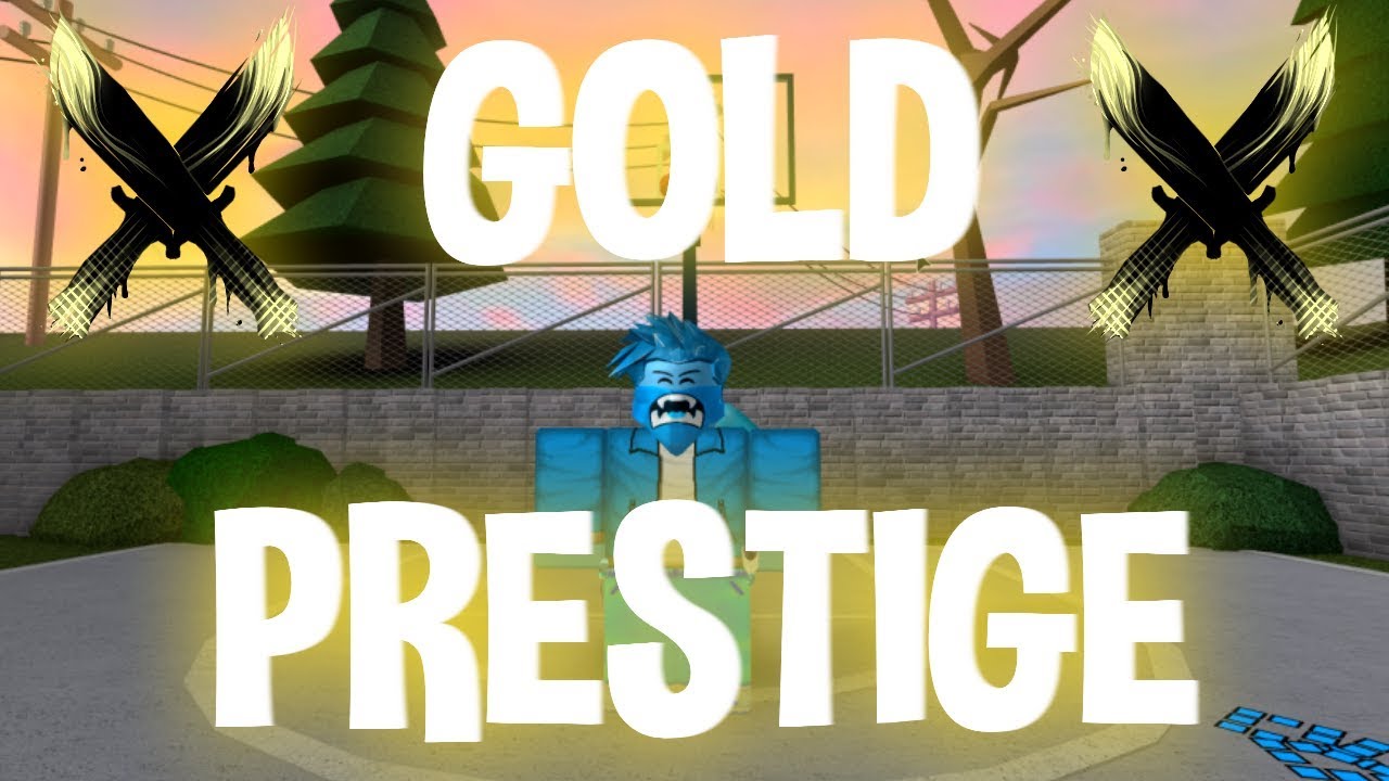 PRESTIGING TO GOLD IN ROBLOX MMX! - YouTube