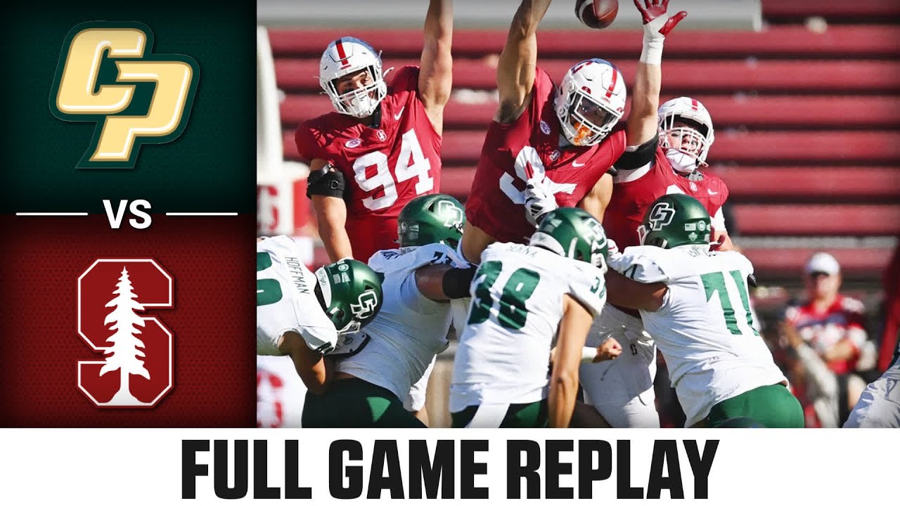 Cal Poly vs. Stanford Full Game Replay | 2024 ACC Football - YouTube