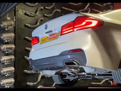 BMW G30 5.30 XDRİVE KUMANDALI EGZOZ 🔥