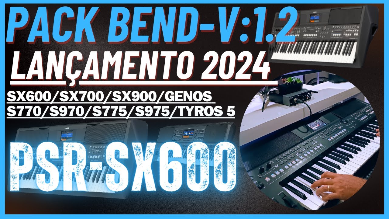 Pack Bend V:1.2 SX600 SX700 SX900 GENOS - YouTube