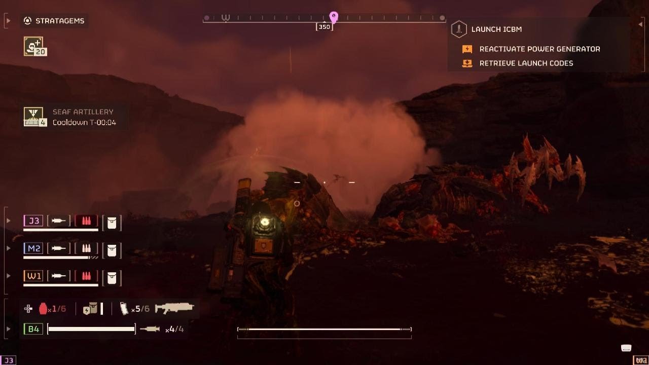 Helldivers 2 - Fun ICBM Launch - YouTube