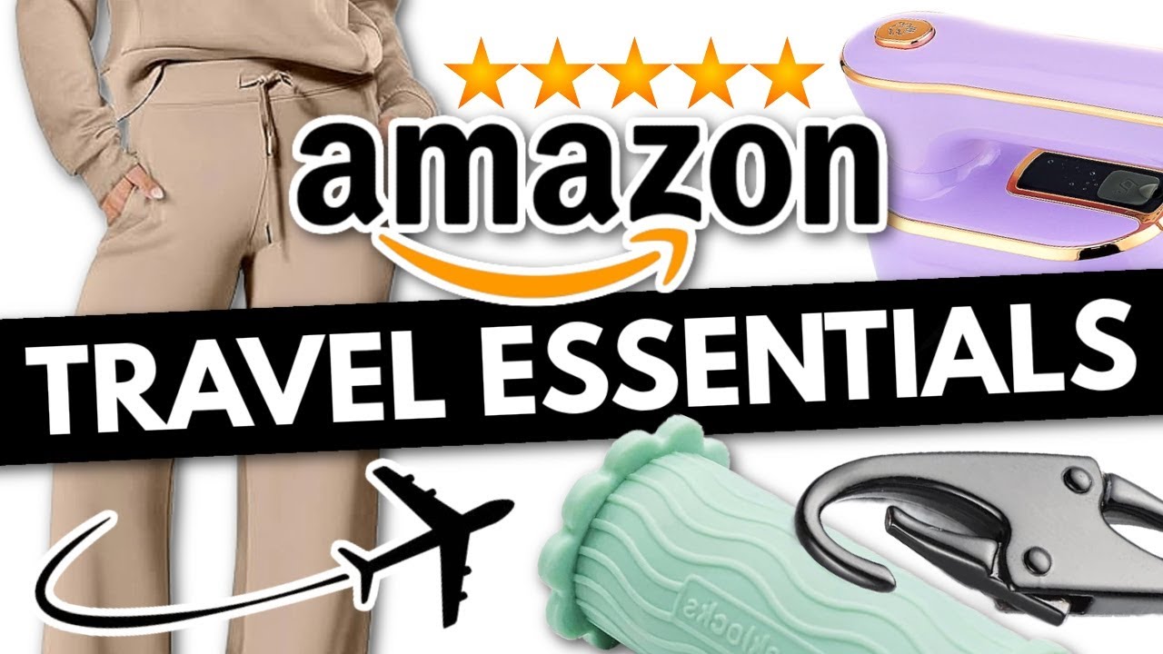 25 *GENIUS* Travel Essentials from AMAZON! - YouTube