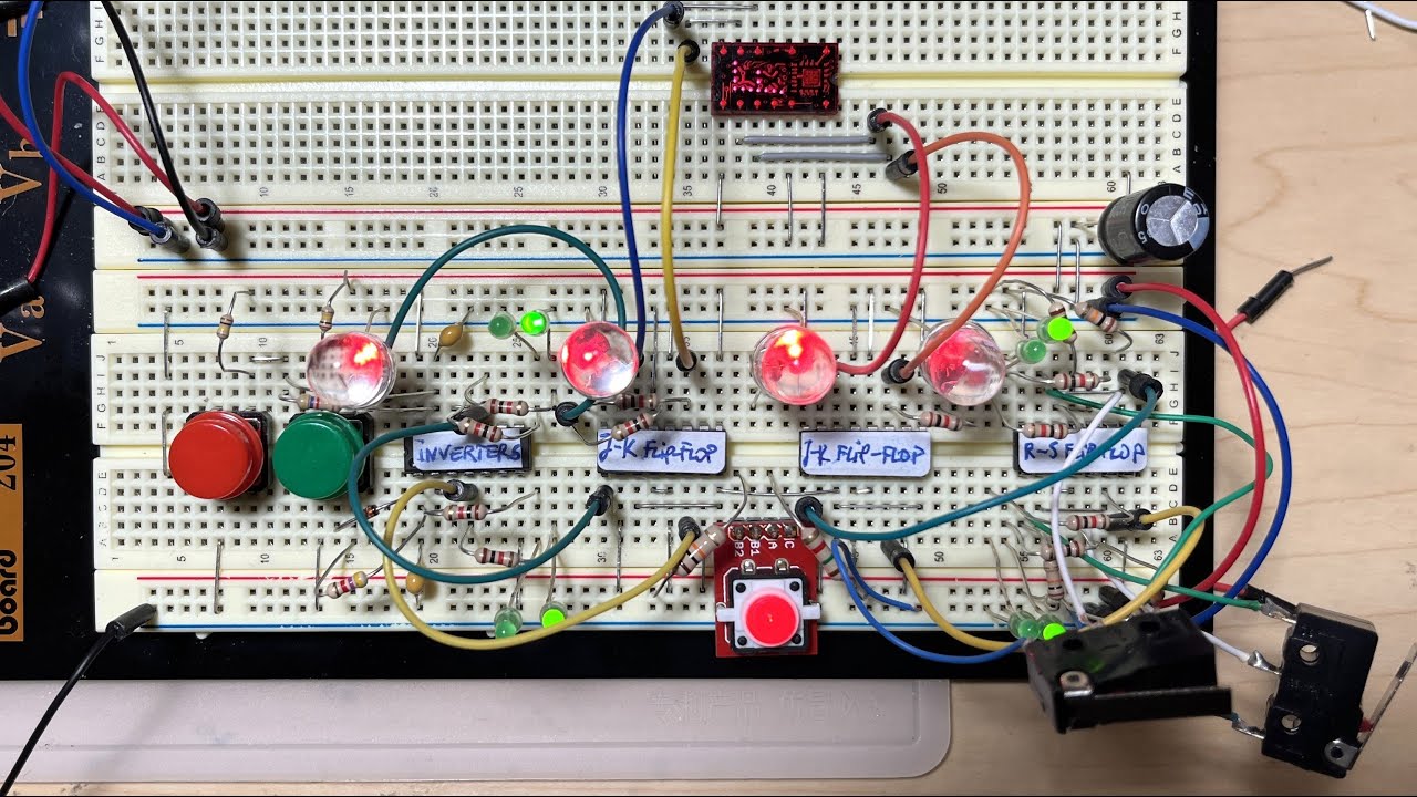 Micro-Trainer for TTL and CMOS ICs. Logic Circuits, 26/101 - YouTube