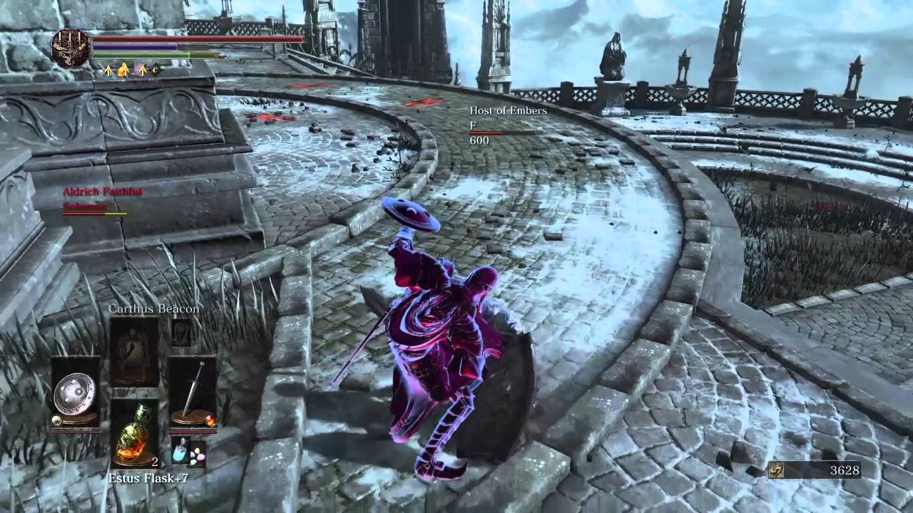 Dark Souls 3 - Target Shield PvP - YouTube