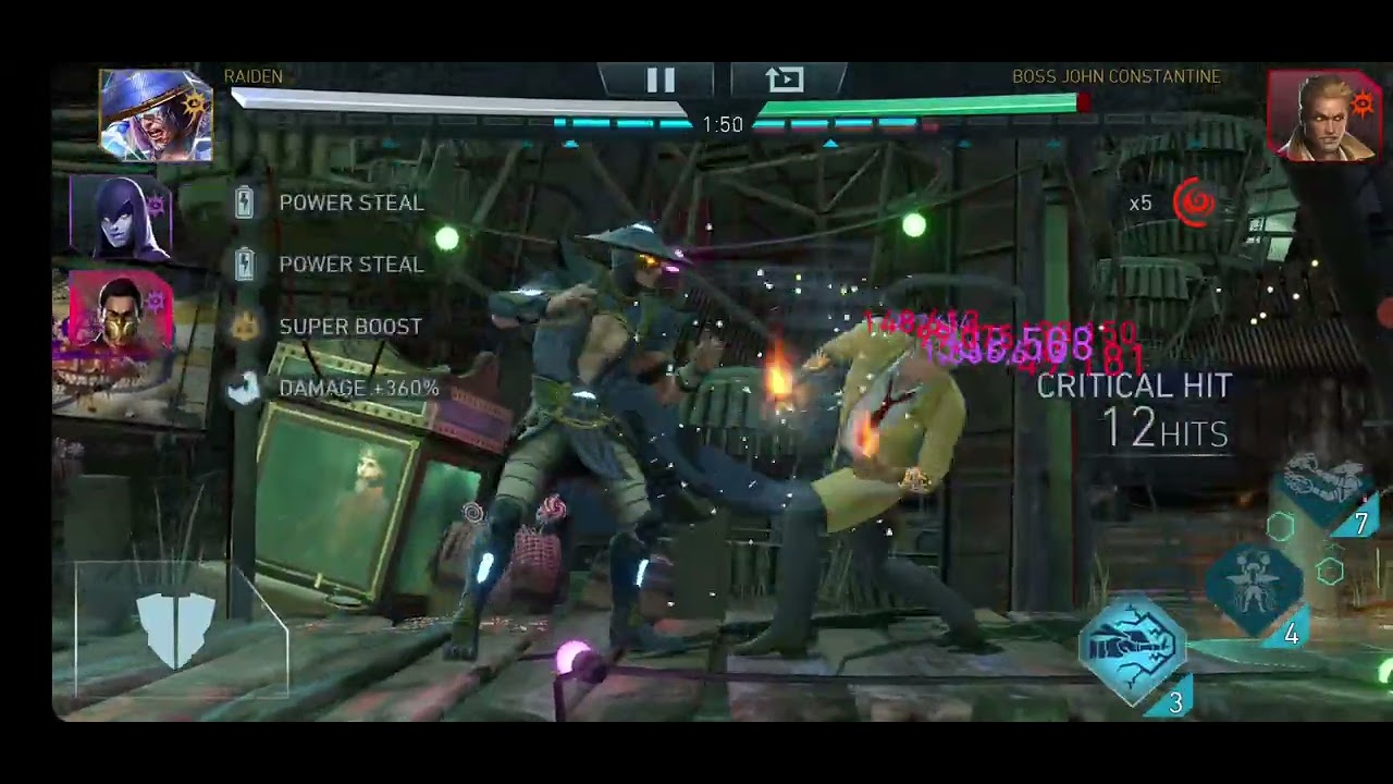 Injustice 2 Mobile | Heroic 1 Tier 5 Solo Raid Realm Klash Boss John ...