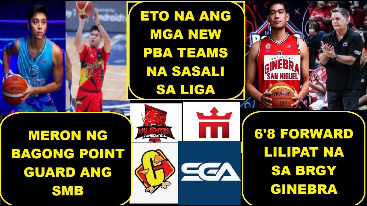 WOW! PBA GAGAWIN NG 16 TEAMS! | NEW TEAMS PINAYAGAN NA! | SMB WELCOME ...
