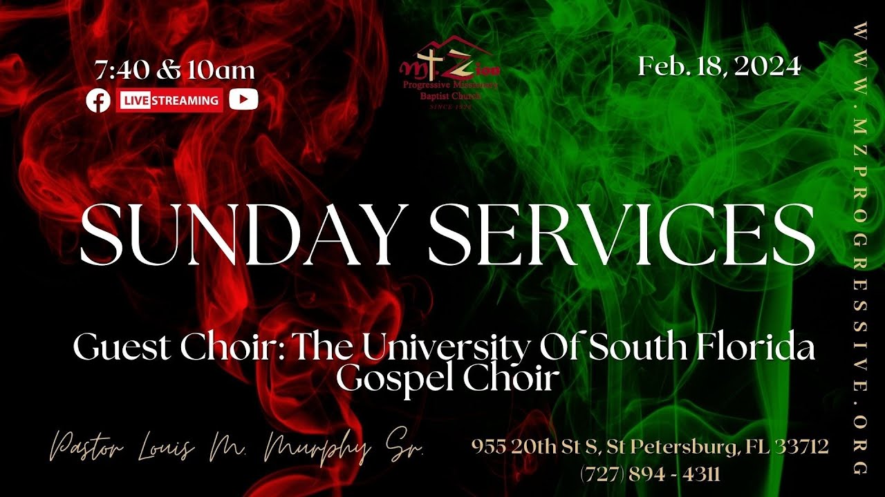2.18.2024 10am Sunday Worship Service Pastor Louis M. Murphy Sr. - YouTube