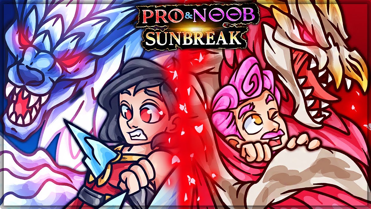 NEW ULTIMATE VAMPIRE WOLF - Pro and Noob VS Monster Hunter Rise ...