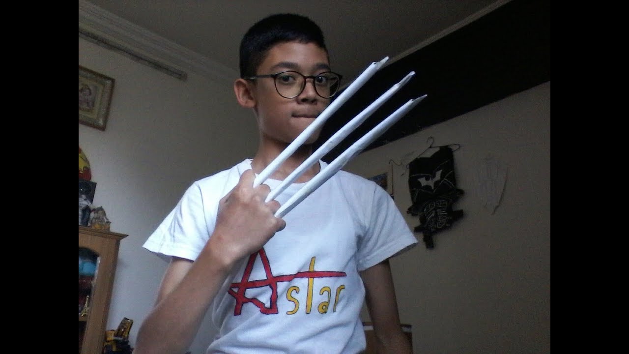 How To Make An Easy Paper Wolverine Claws YouTube how-to-make-an-easy-paper-wolverine-claws-youtube
