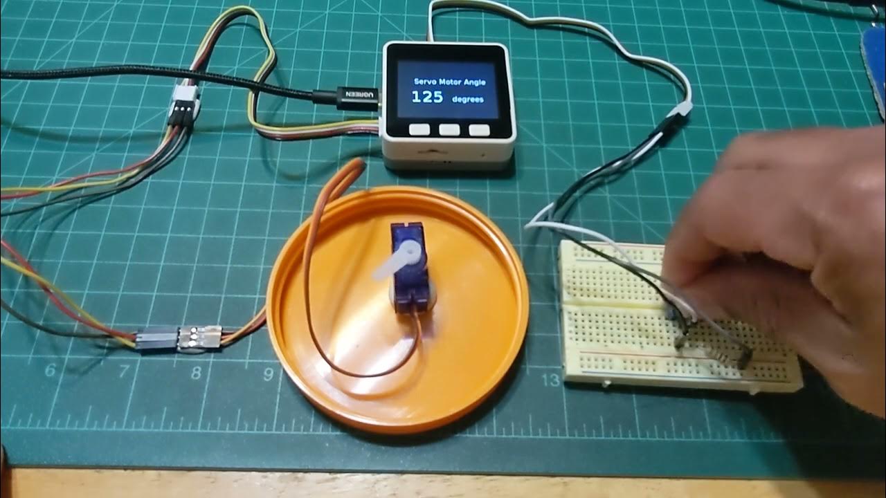 Final M5Stack Core Servo Motor Controller - YouTube