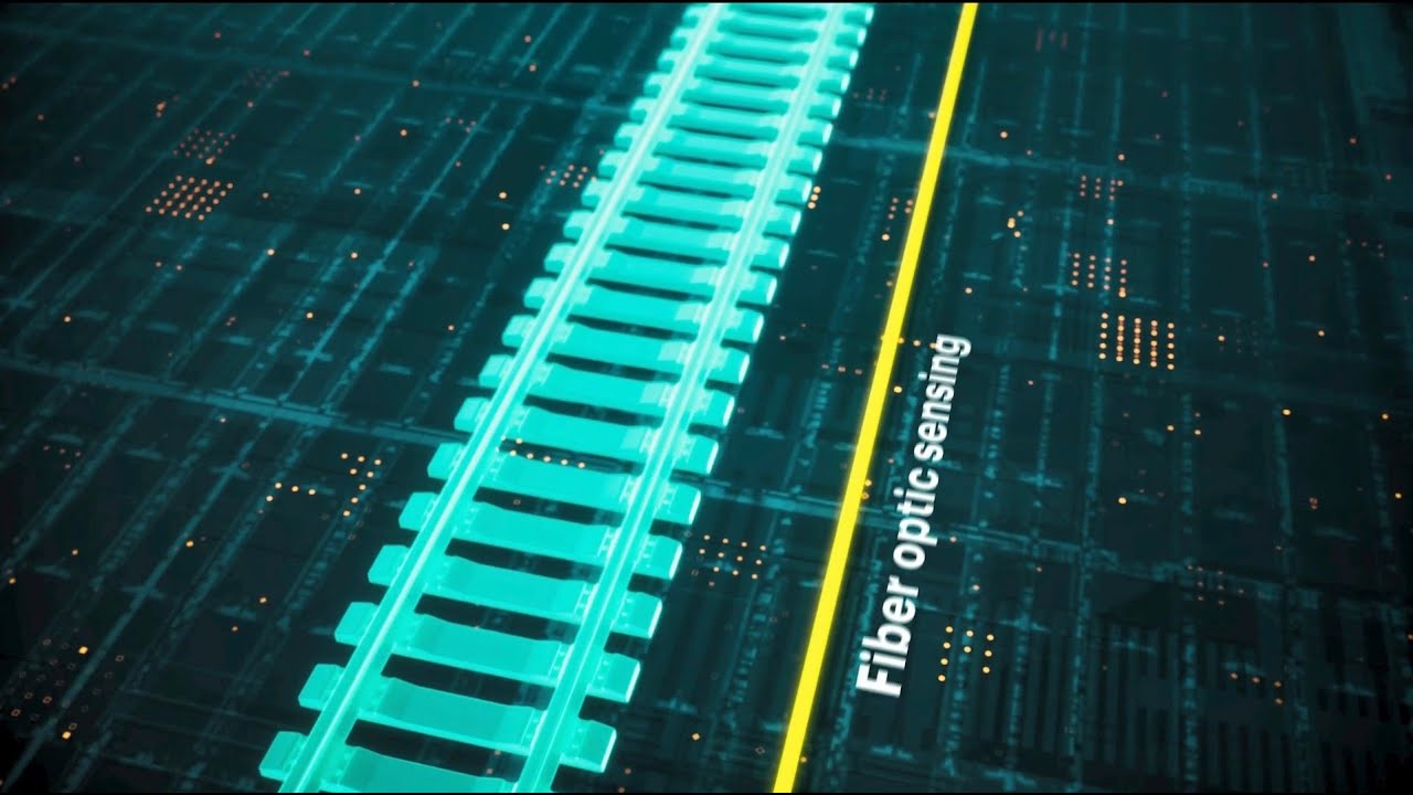Sensonic railway monitoring with fiber optic sensing - YouTube