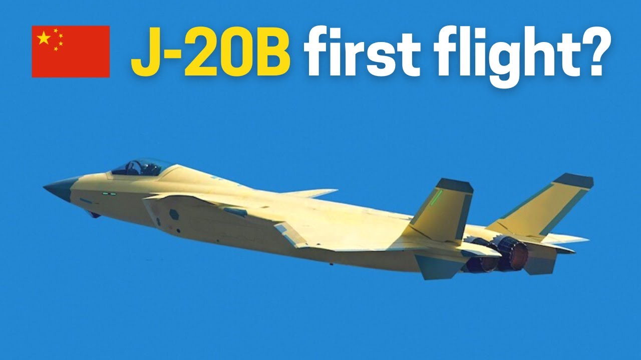 J-20B first flight? The first major upgrade to the most powerful Chinese stealth fighter is here ...