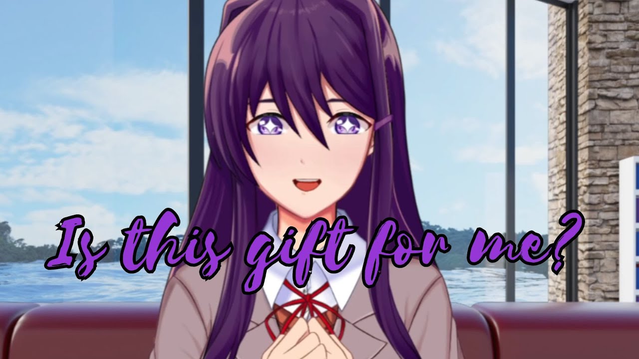 Yuri’s reaction to gifting her some horror books! | Just Yuri: A DDLC ...