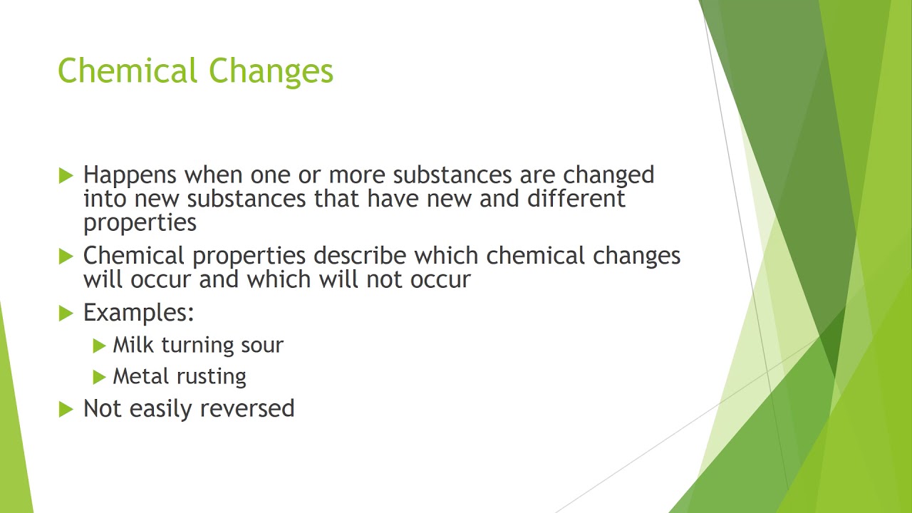 Ppt 5 Indicators Of A Chemical Change Powerpoint