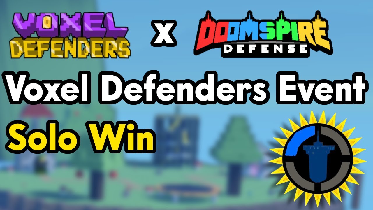 Doomspire Defense Event All 3 Maps (solo win) | Voxel Defenders - YouTube