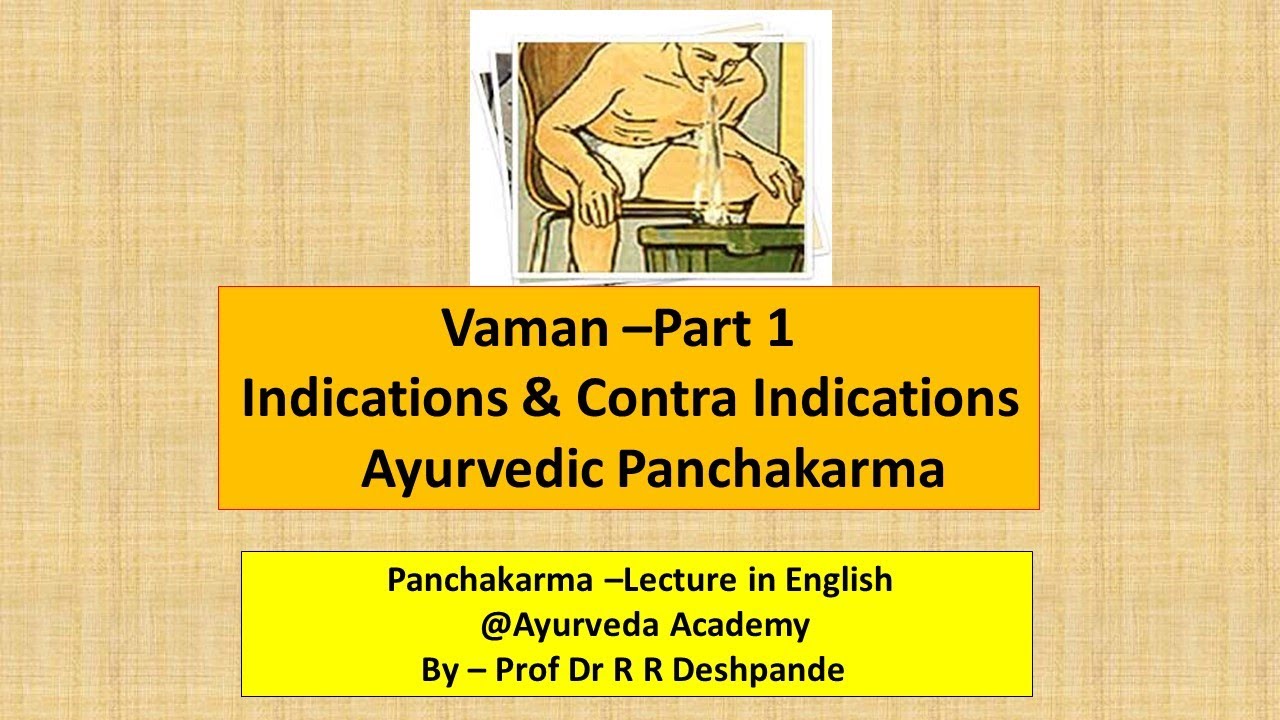 Vaman l Ayurvedic Panchakarma l Vaman Indications l Vaman ...