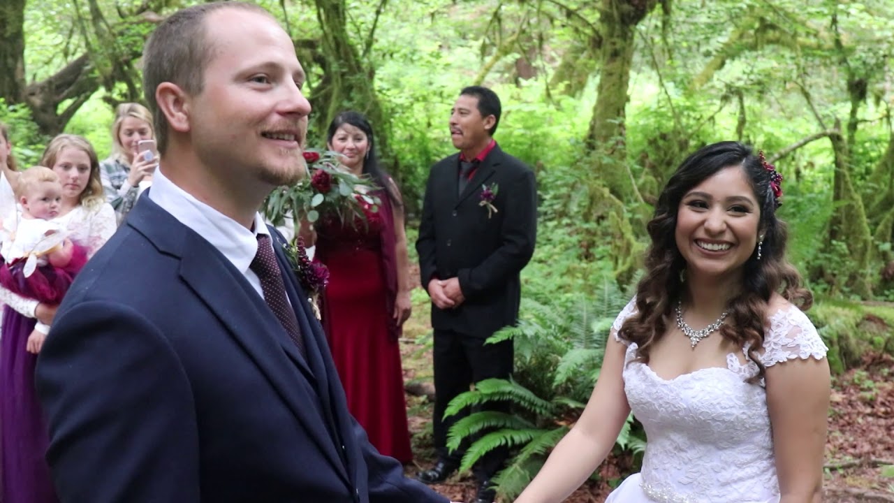 Hoh Rainforest Wedding Ceremony - YouTube