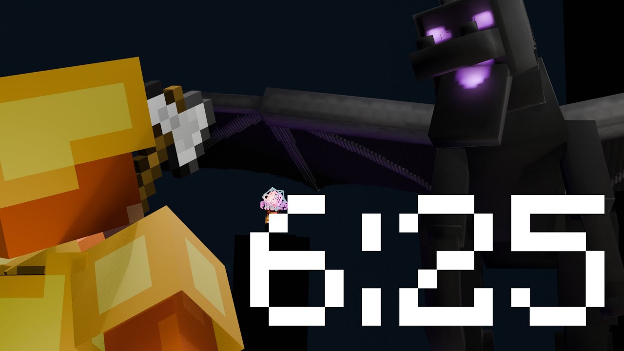 MINECRAFT SPEEDRUN WORLD RECORD (6:25) - YouTube