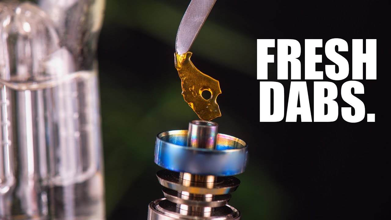 The Freshest, Tastiest Dabs You've Ever Seen Right Off The Press - YouTube
