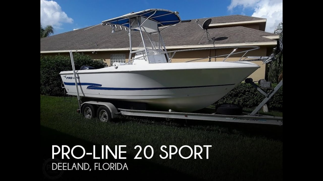 [SOLD] Used 2003 Pro-Line 20 Sport in Deeland, Florida - YouTube