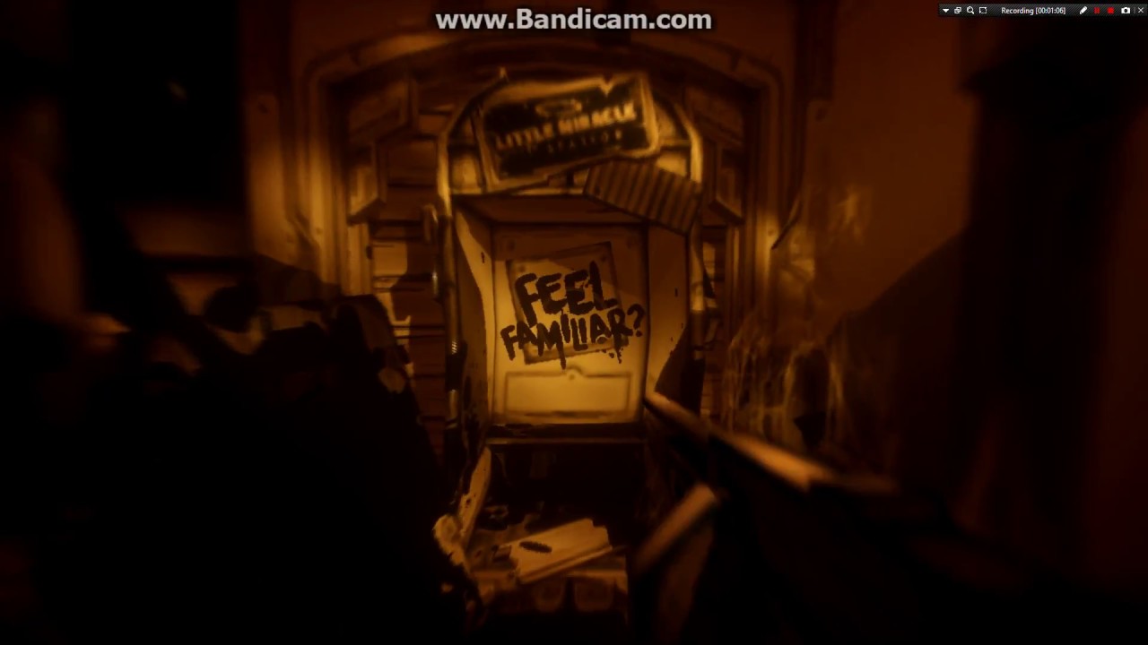 Getting Chased by Bendy in The Test area of BATIM Chapter 3 - YouTube