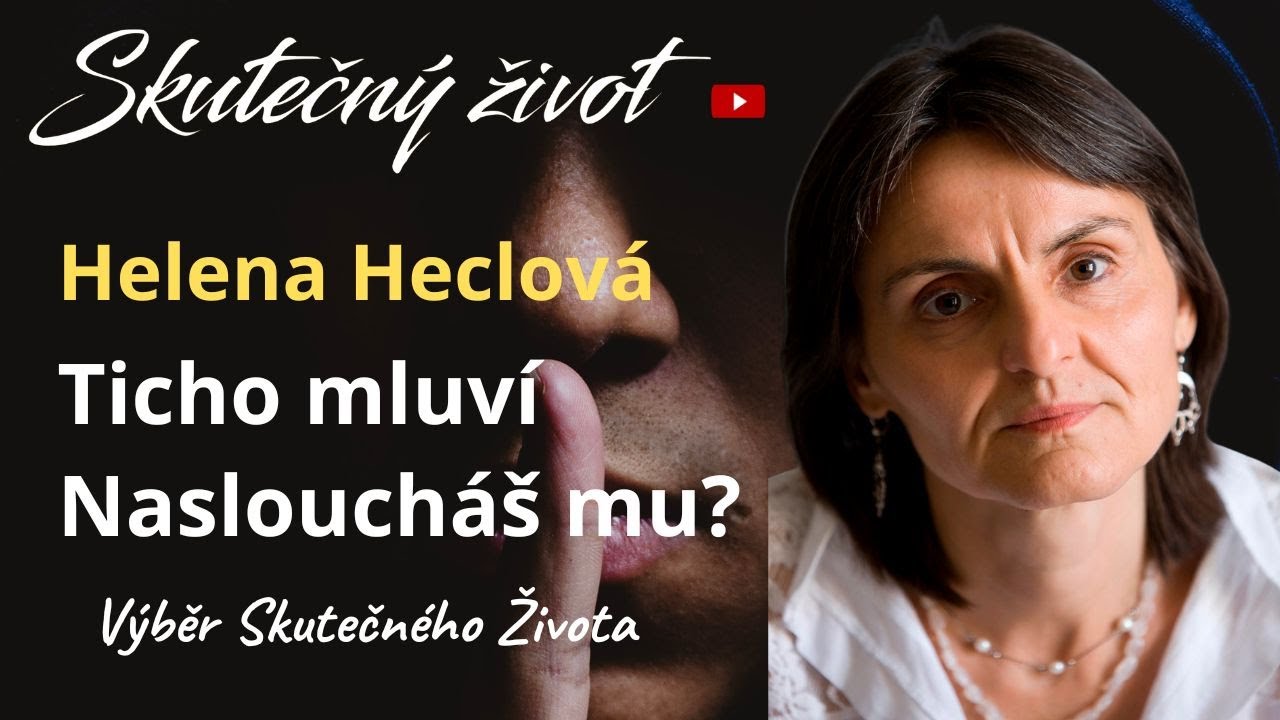 💫🪐Helena Heclová - Ticho mluví Nasloucháš mu? - YouTube